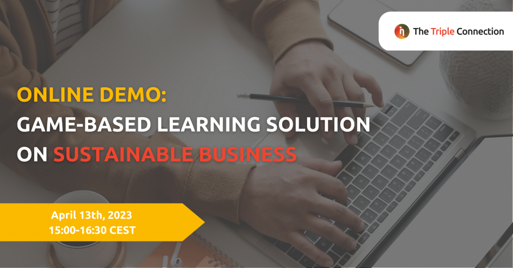 Online Demo: Game-based learning solution on Sustainable Business ...